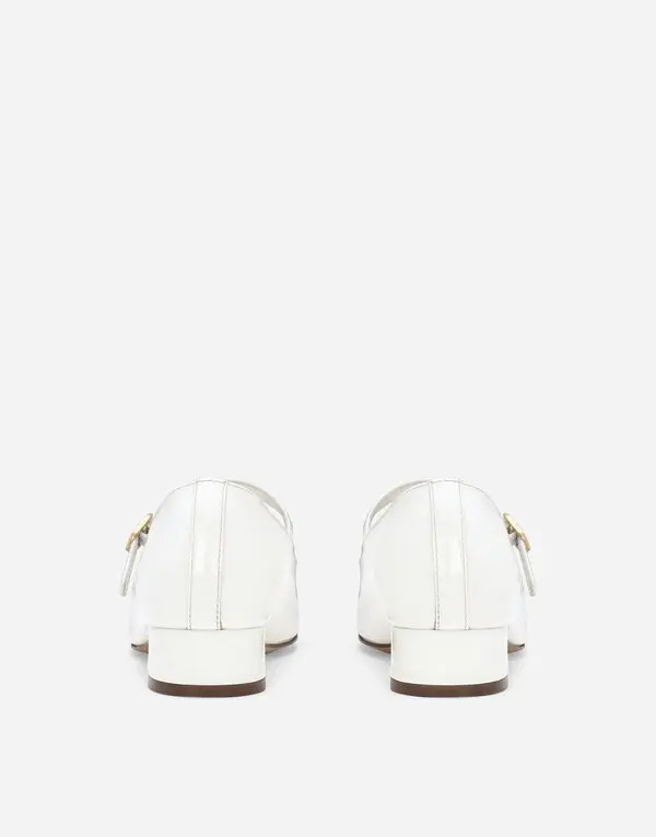 Dolce & Gabbana Logo-plaque Leather Pumps