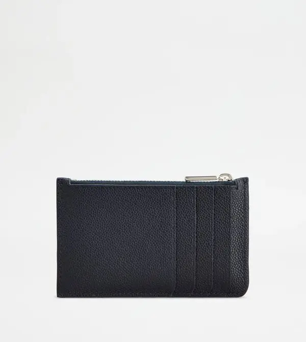 TOD'S Zipped Card Holder In Leather