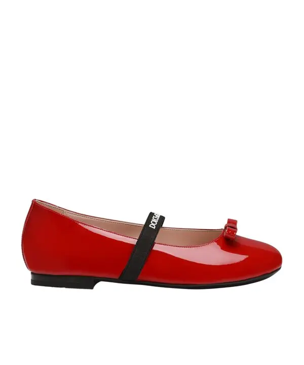 Dolce & Gabbana Patent Leather Ballet Flats