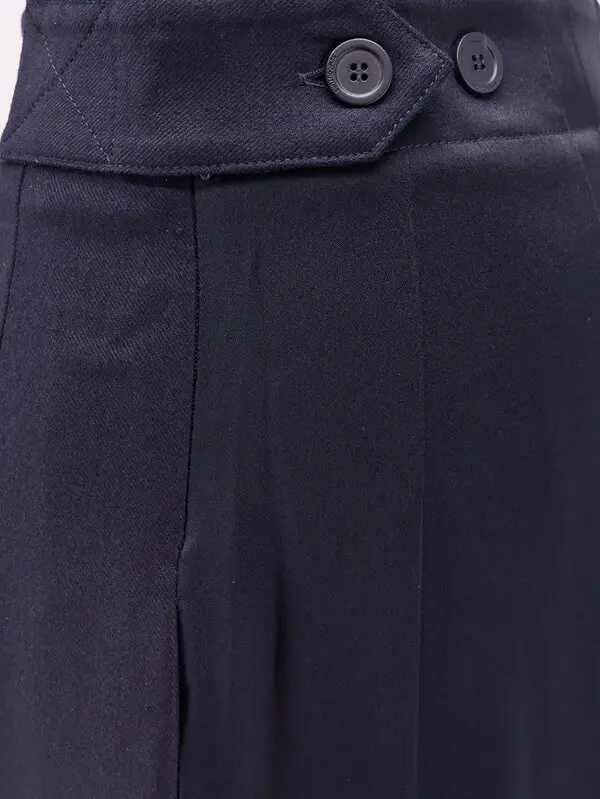SEMICOUTURE Button Detail Pleated Skirt