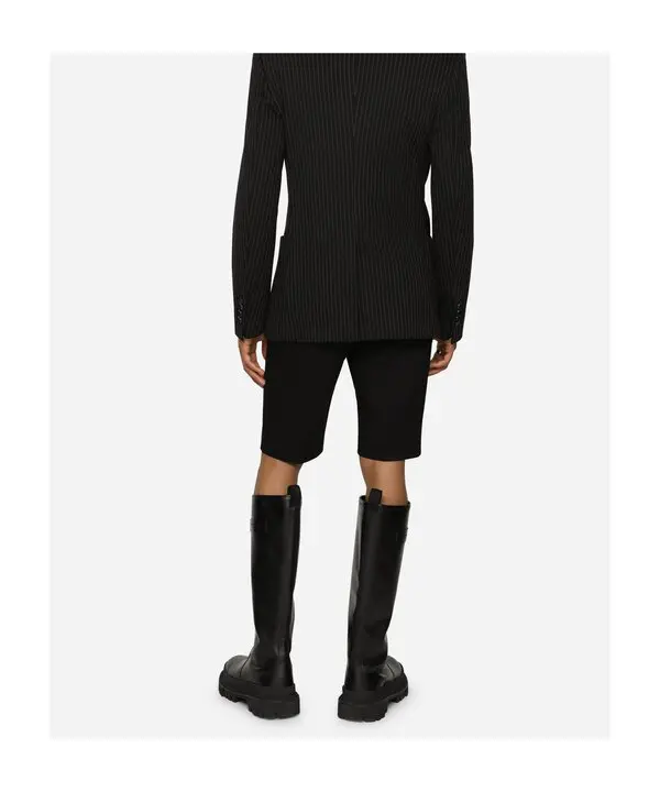 Dolce & Gabbana Logo-patch Bermuda Shorts