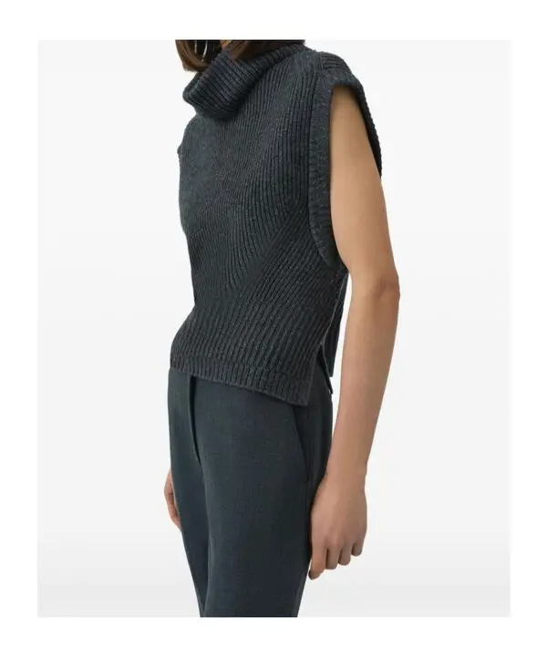 Simkhai Maple Ribbed-knit Top