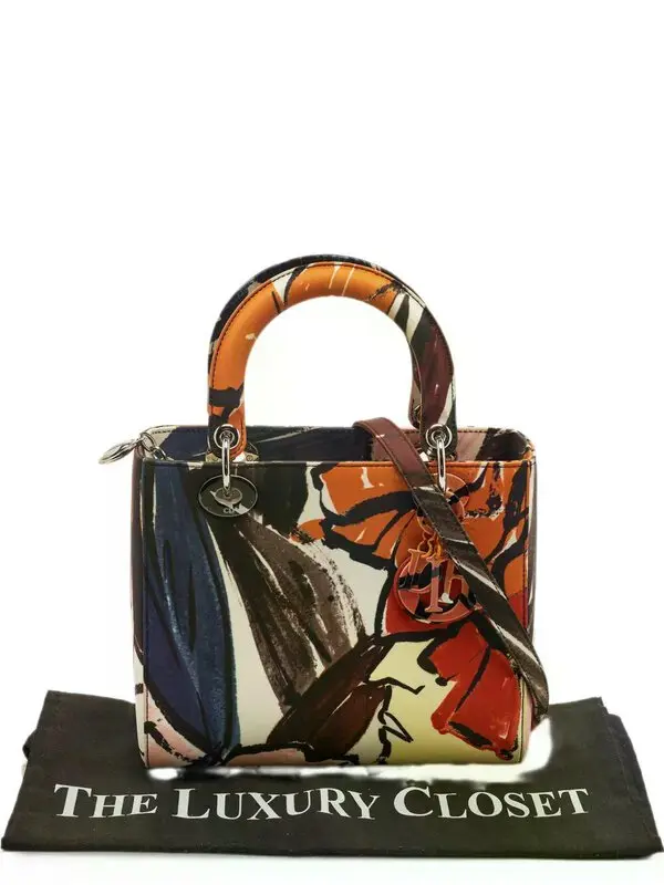 Dior 2014 Lady Graffiti Tote Bag