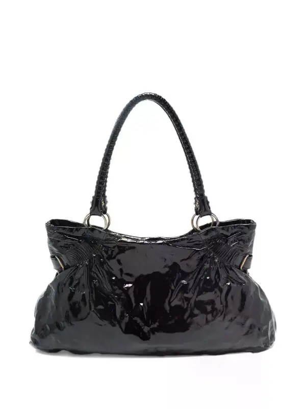 FERRAGAMO Ava Ruched Tote Bag