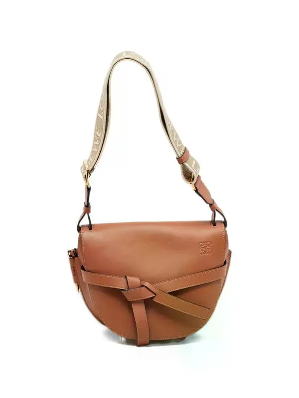 Loewe 2022 Medium Gate Leather Shoulder Bag