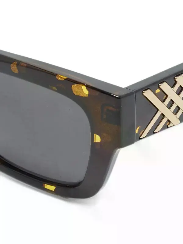 Burberry Heritage Square-frame Sunglasses