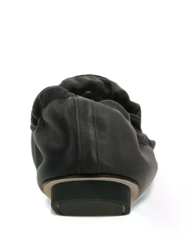 Yohji Yamamoto X Repetto Ruched Ballet Flats