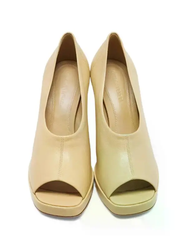 Bottega Veneta Open-toe Block-heel Pumps