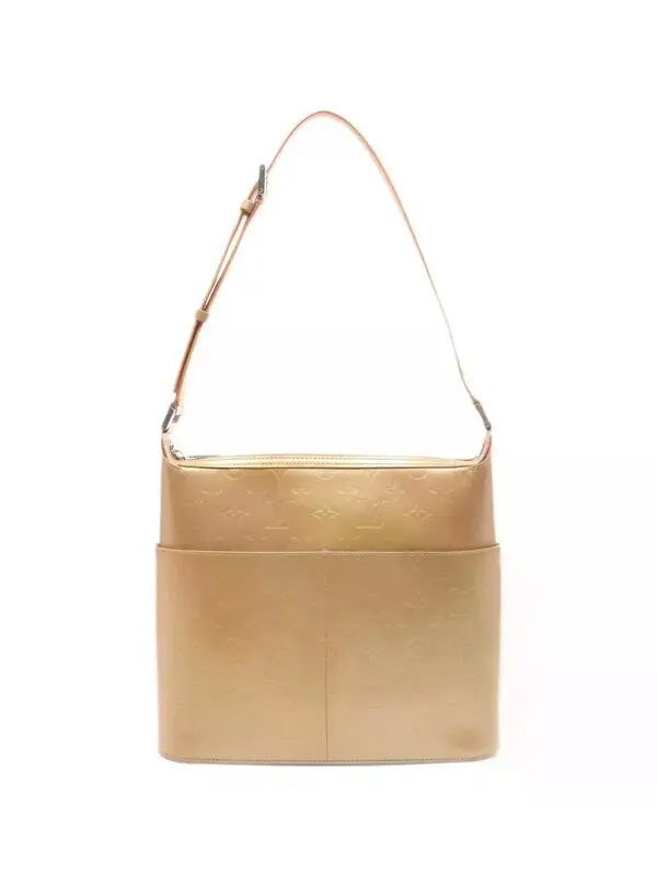 LOUIS VUITTON 2003 Mat Sutterm Onogram Shoulder Bag - Neutrals