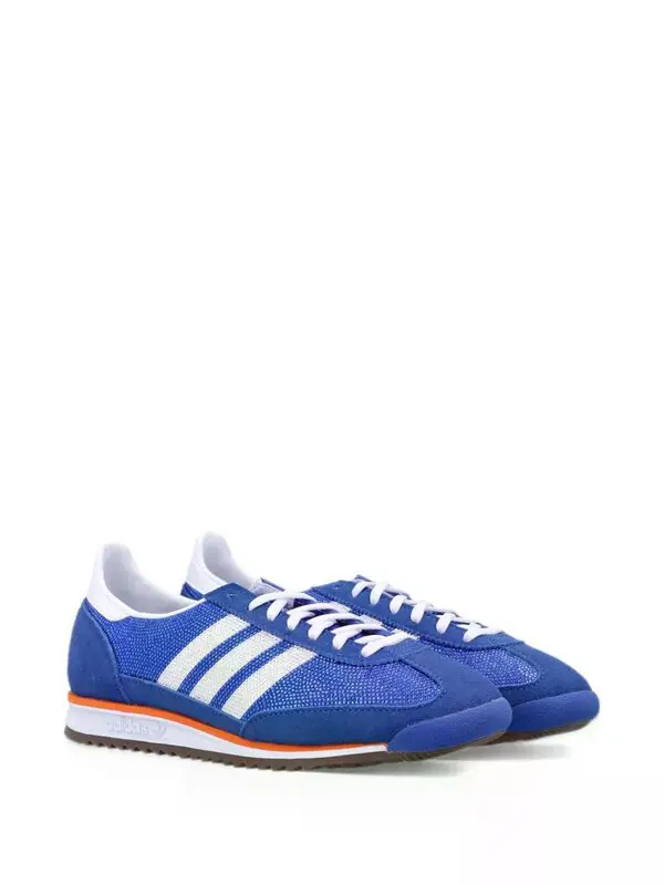 Adidas Crystal-embellished Sneakers - Blue