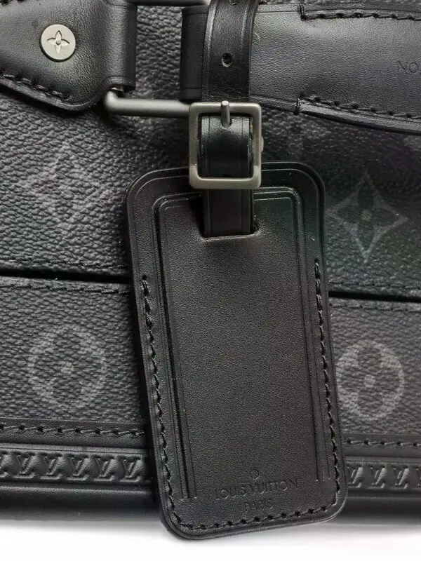 LOUIS VUITTON Monogram Eclipse Rolling Trunk Suitcase