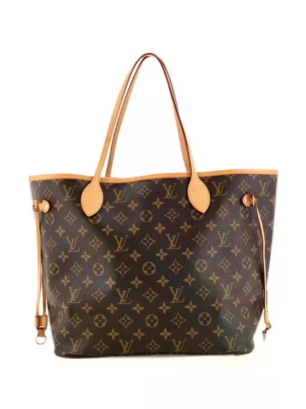 LOUIS VUITTON Neverfull Monogram Canvas Mm Tote Bag - Brown