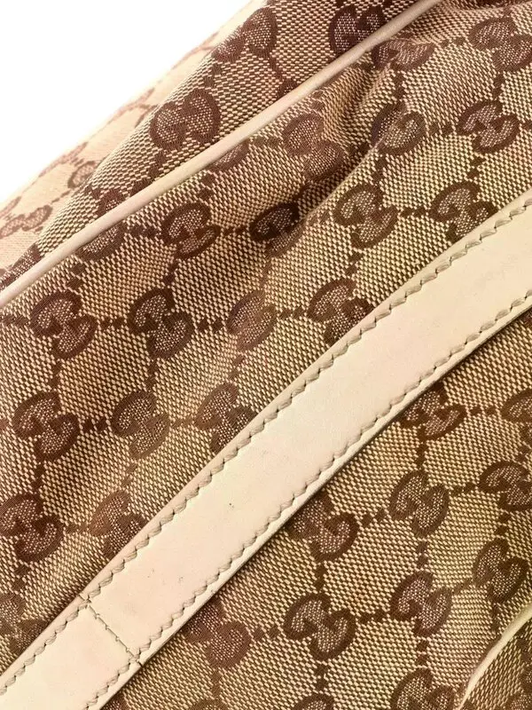 Gucci Twins Gg Canvas Large Hobo Bag