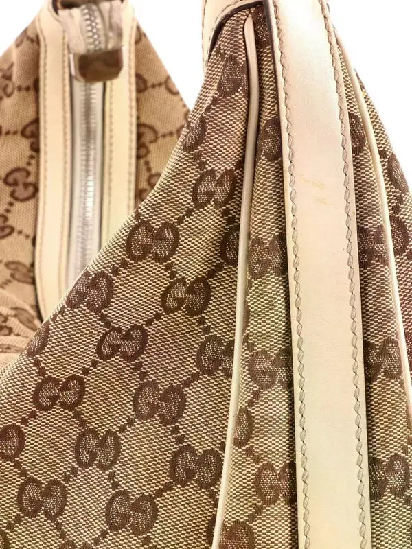 Gucci Twins Gg Canvas Large Hobo Bag