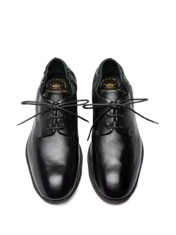 Officine Creative Solitude Leather Derby Shoes