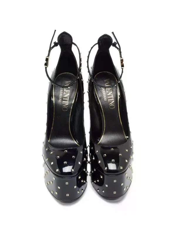Valentino Garavani Tan-go Studded Platform Pumps