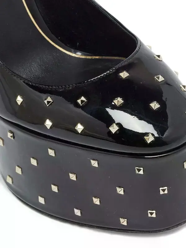 Valentino Garavani Tan-go Studded Platform Pumps