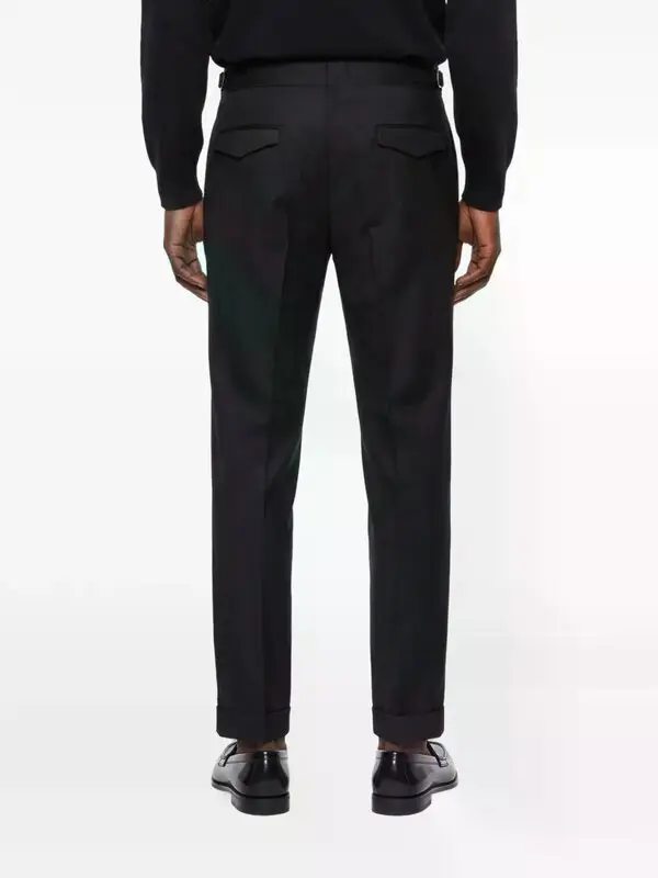 BRIGLIA 1949 Pleated Turn-up Trousers
