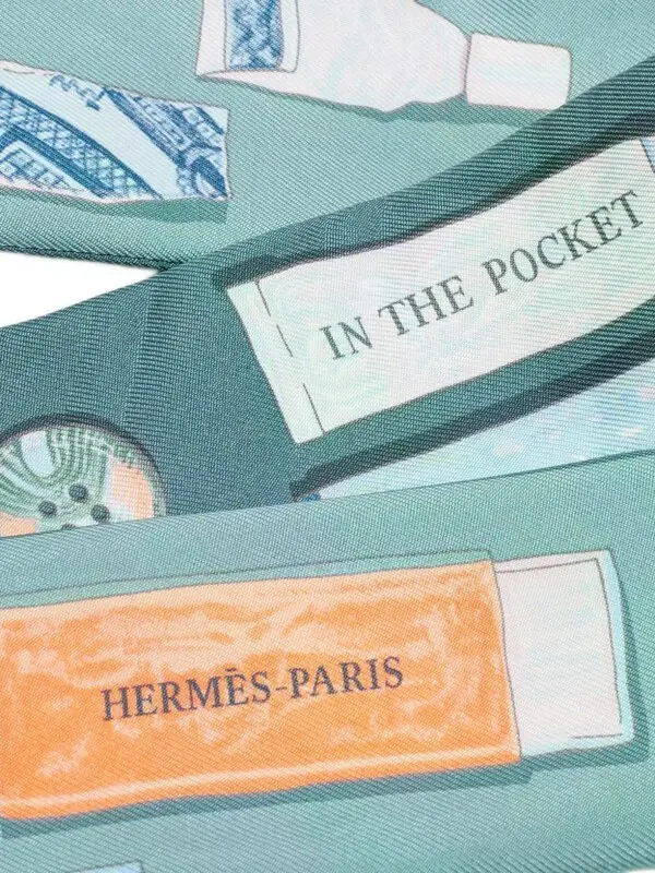 Hermès In The Pocket Twilly Scarf