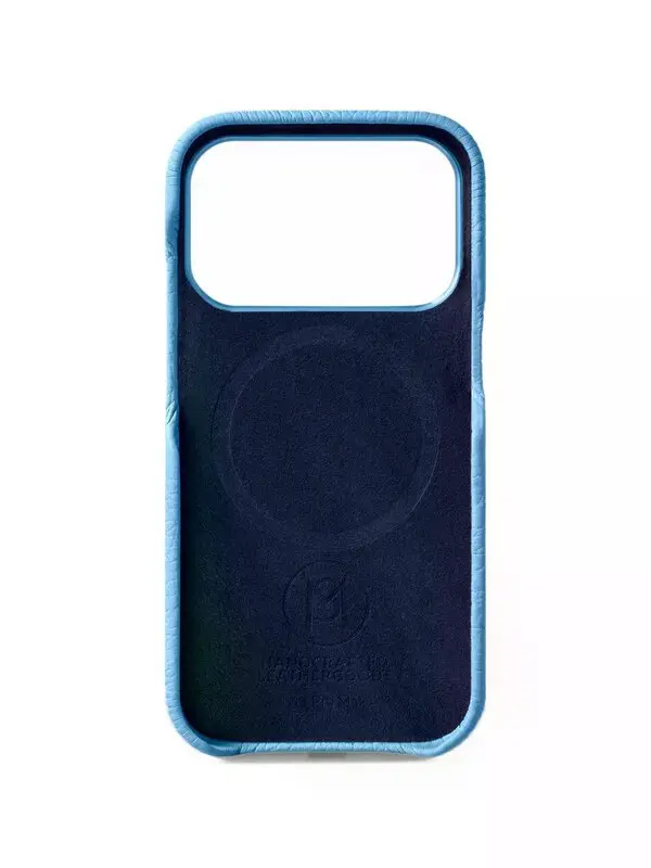 MAISON DE SABRE Pebbled Leather Iphone 18 Pro Phone Case