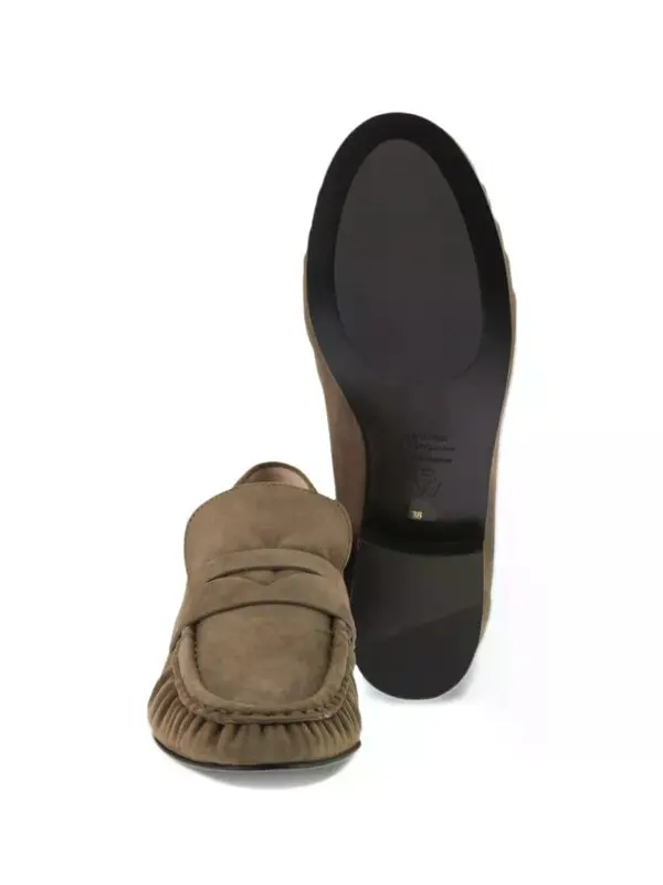 STUART WEITZMAN Irving Gathered Loafers