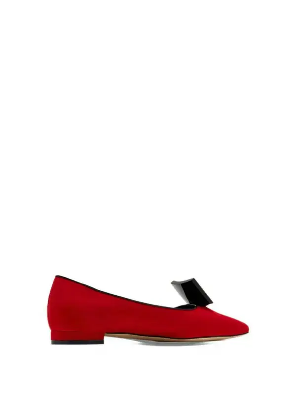 Manolo Blahnik Buckle-detail Ballet Flats