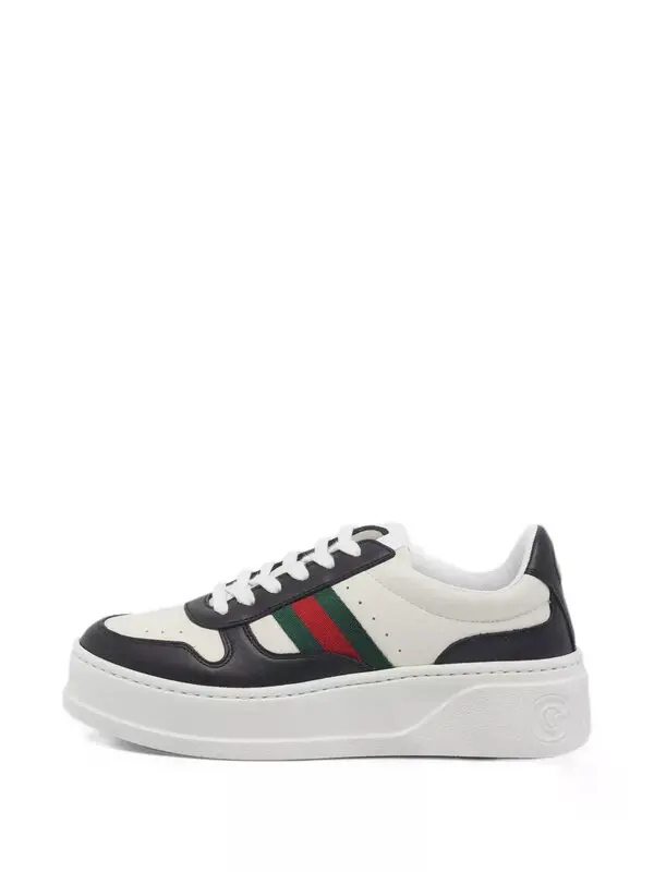 Gucci Chunky B Web Stripe Sneakers