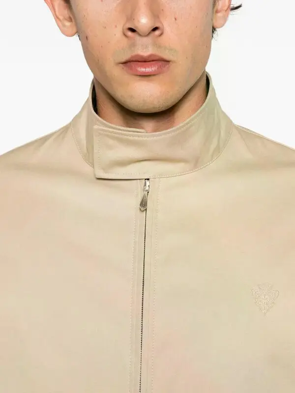 Gucci Web-stripe Cotton-twill Jacket