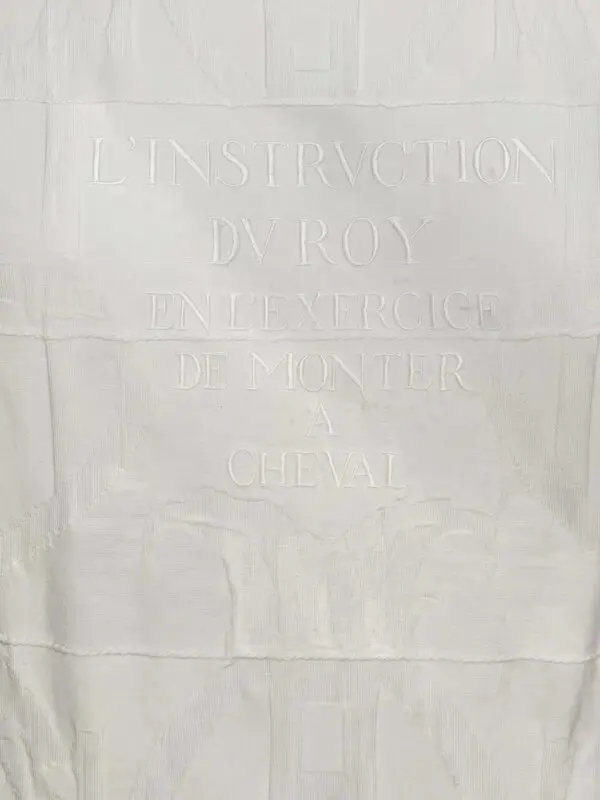 Hermès L'instruction Du Roy Embroidered T-shirt