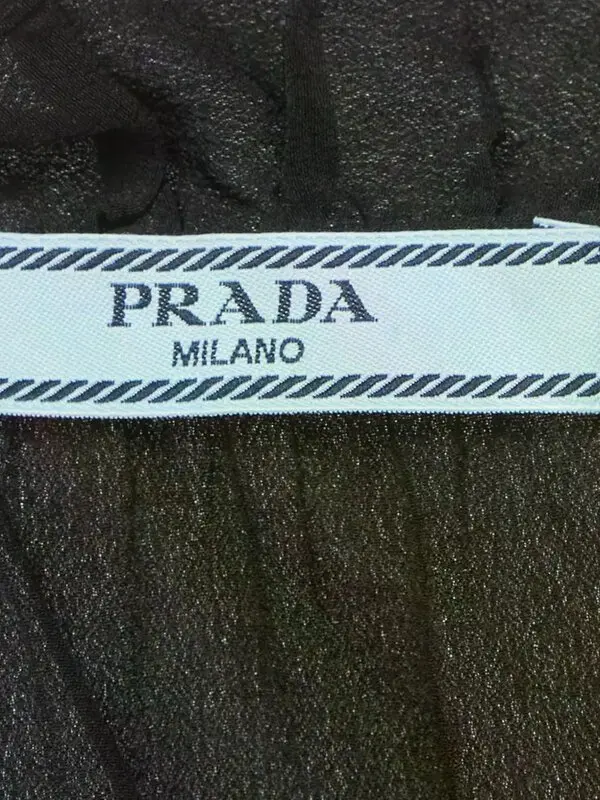 Prada 2013 Ruffle-trim Blouse