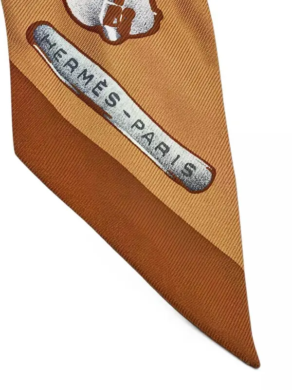 Hermès Le Trésor De Médor Twilly Scarf