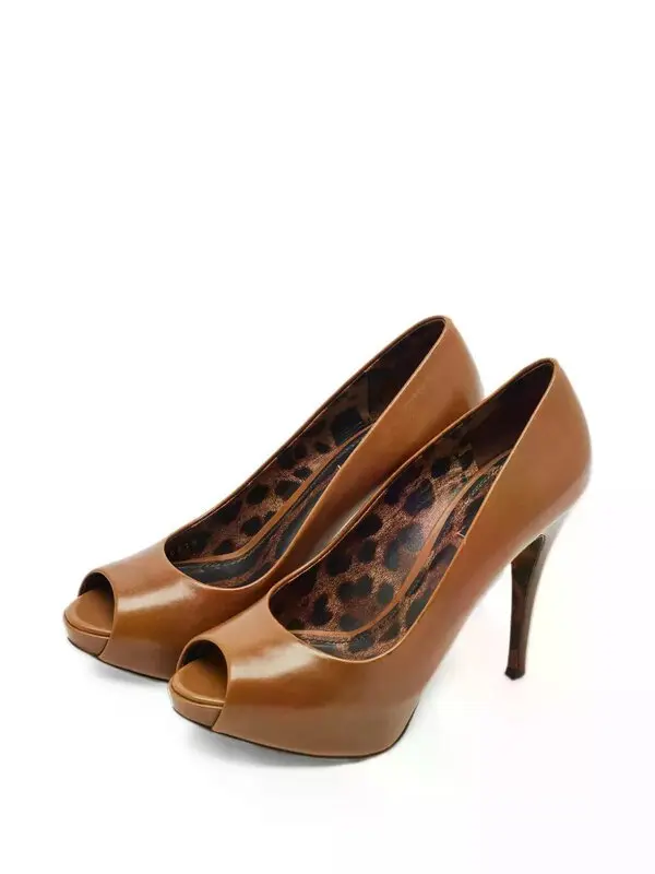 Dolce & Gabbana Peep-toe Platform Pumps