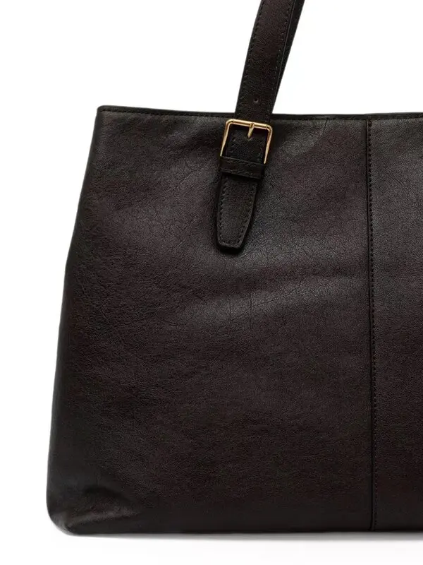 Marc O'polo Phillis Buckle-detail Leather Tote Bag