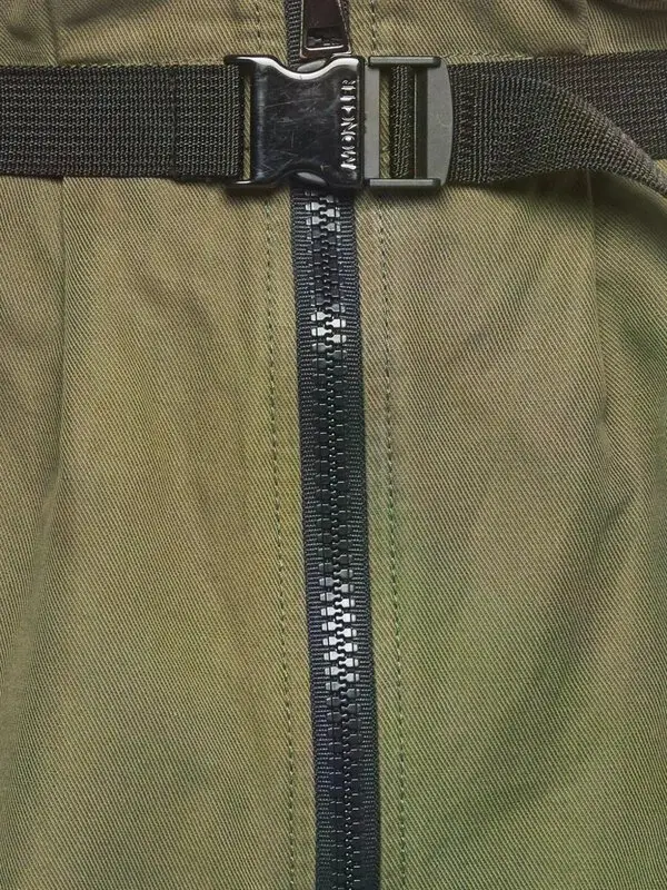 Moncler Belted A-line Midi Skirt