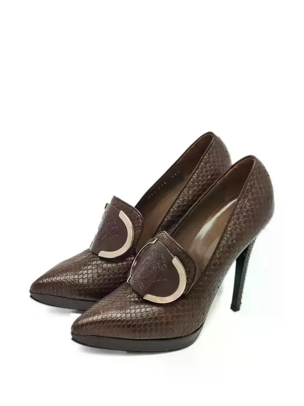 Versace Medusa Platform Pumps