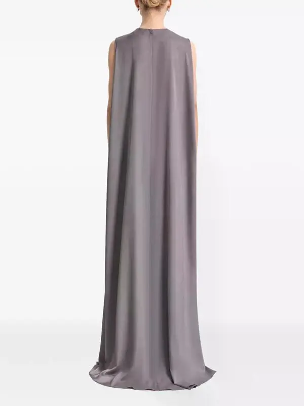 GEMY MAALOUF Asymmetrical Pleated Dress