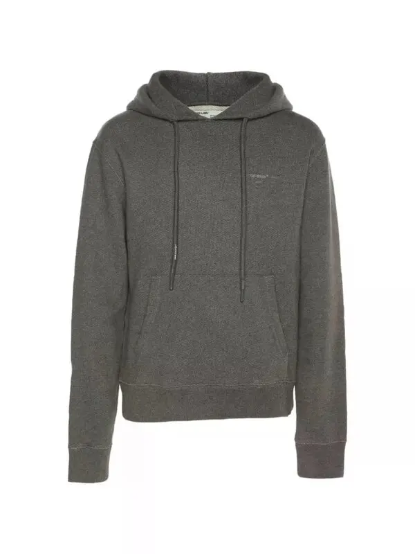 Off-White Logo-print Jersey Hoodie