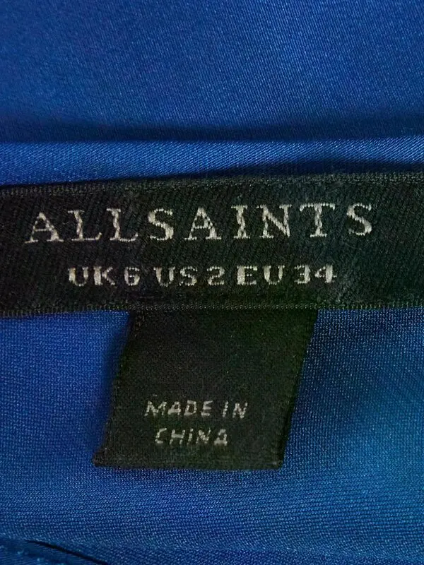 ALLSAINTS Bryony Bias-cut Midi Dress