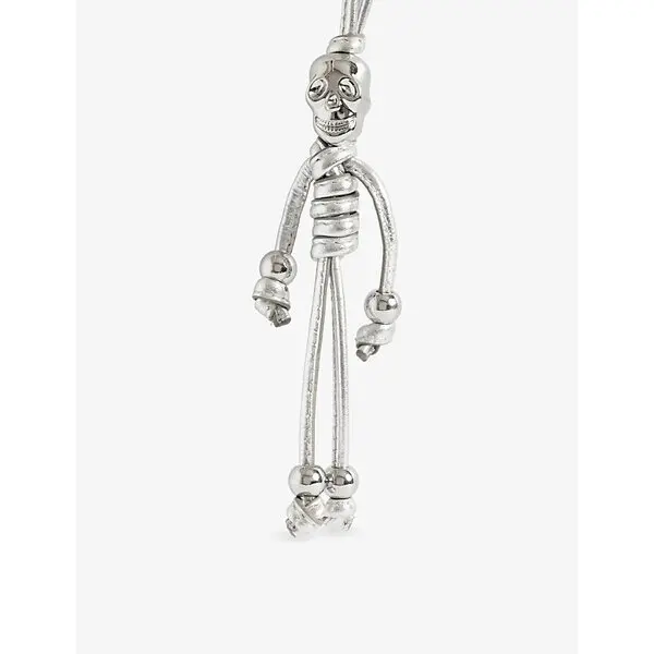 Zadig&Voltaire Skull Leather Keyring