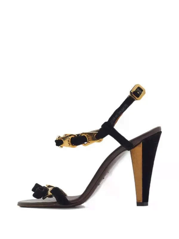 Marc Jacobs Bow Ankle Strap Sandals