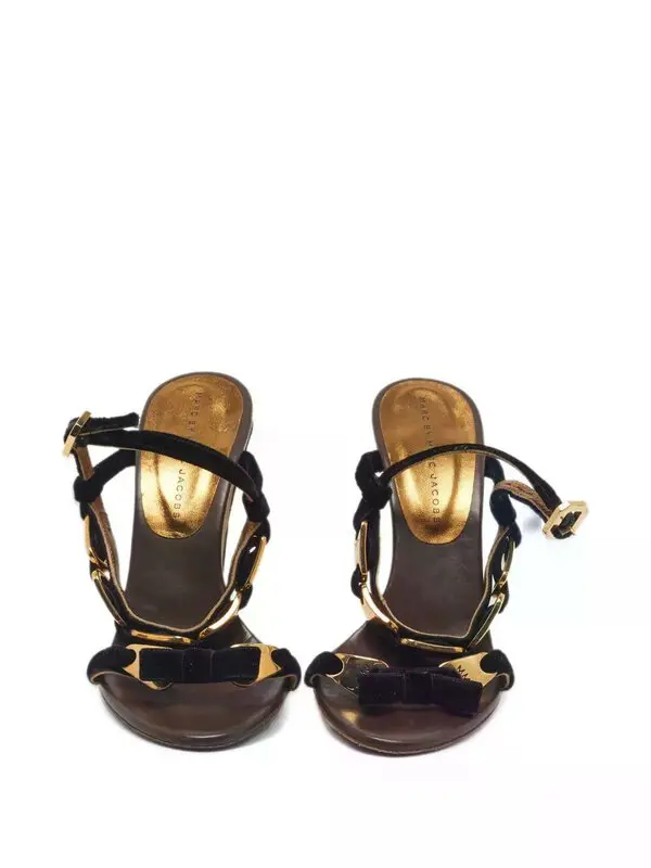 Marc Jacobs Bow Ankle Strap Sandals
