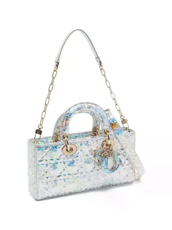 Dior 2022 Lady D-joy Diamond Cannage Tote Bag