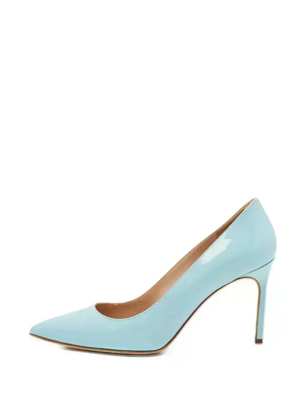 Manolo Blahnik Bb Pointed-toe Pumps - Blue