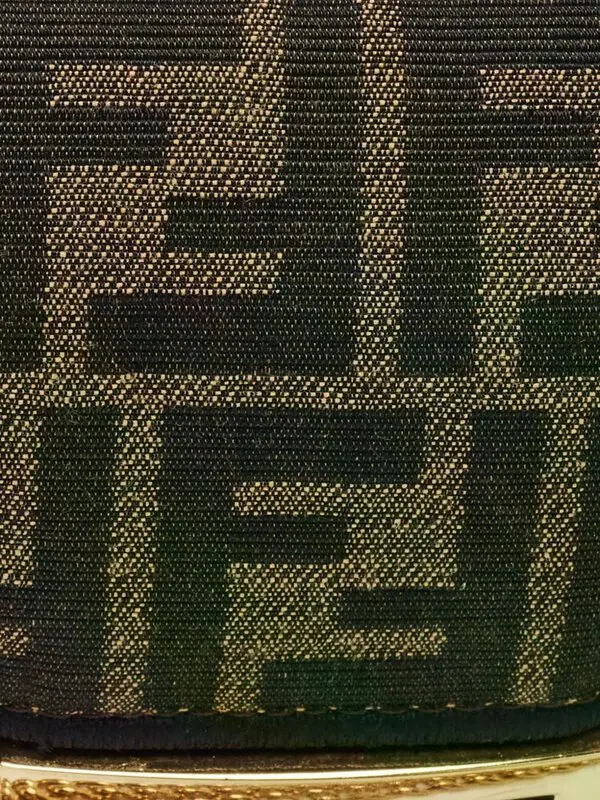 Fendi 2023 Mini Ff Baguette Shoulder Bag