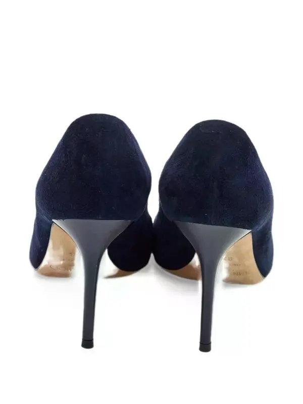 JIMMY CHOO Romy Suede Pointed-toe Pumps