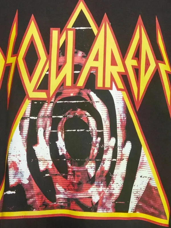 Dsquared2 Graphic-print Oversized Hoodie