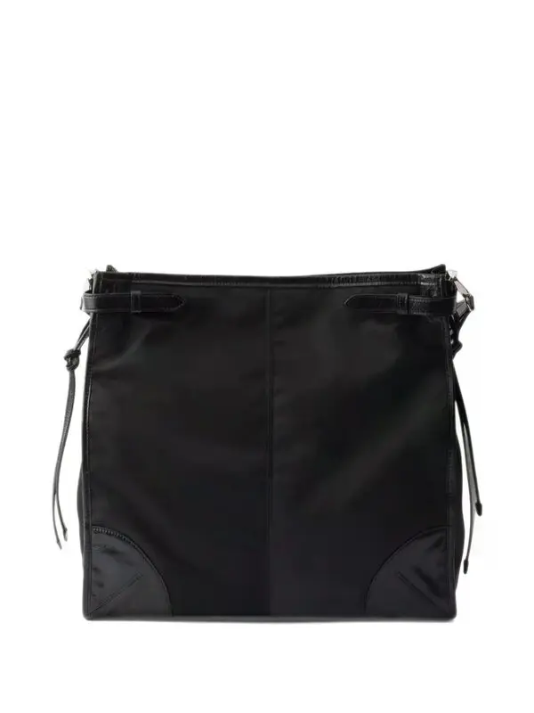 Prada Bonnie Re-nylon And Leather Shoulder Bag