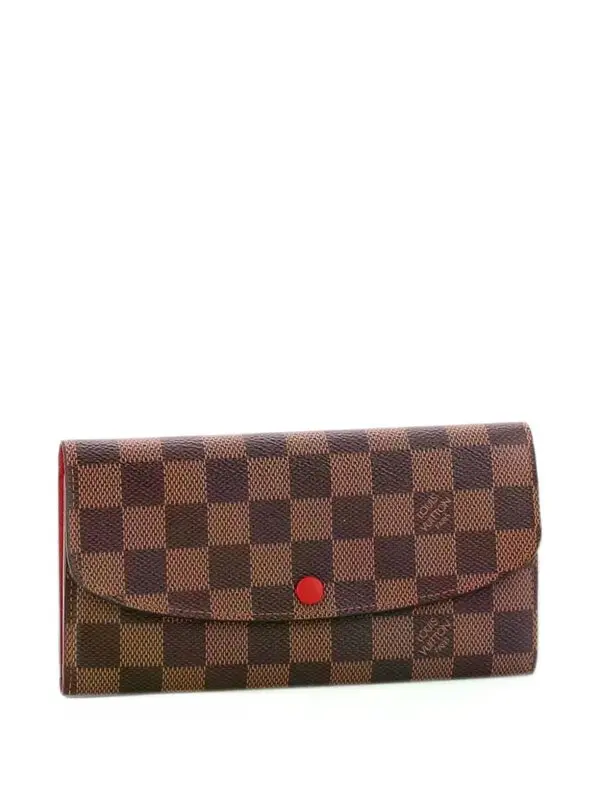 LOUIS VUITTON Emilie Wallet Damier Small Wallets