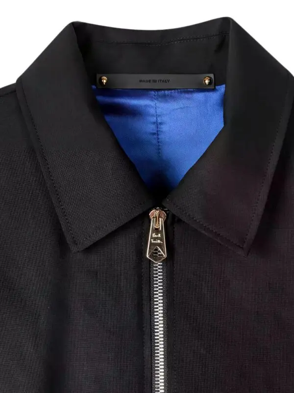 Paul Smith Storm System' Wool Harrington Jacket