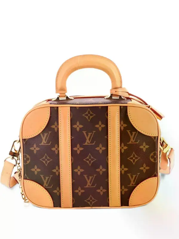 LOUIS VUITTON Valisette Handbag Monogram Canvas Pm Satchel